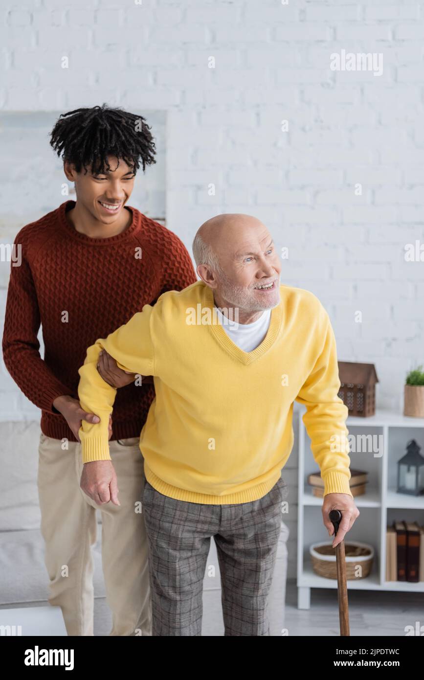 African american grandpa grandson hi-res stock photography and images ...