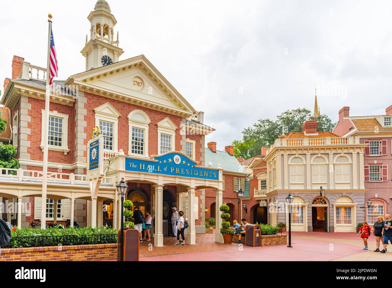 Hall of presidents disney world florida hi-res stock photography and ...
