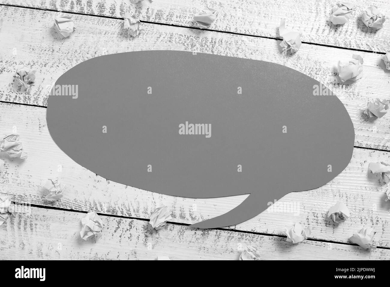 Speech Bubble With Important Informations Placed In Front Of Net ...