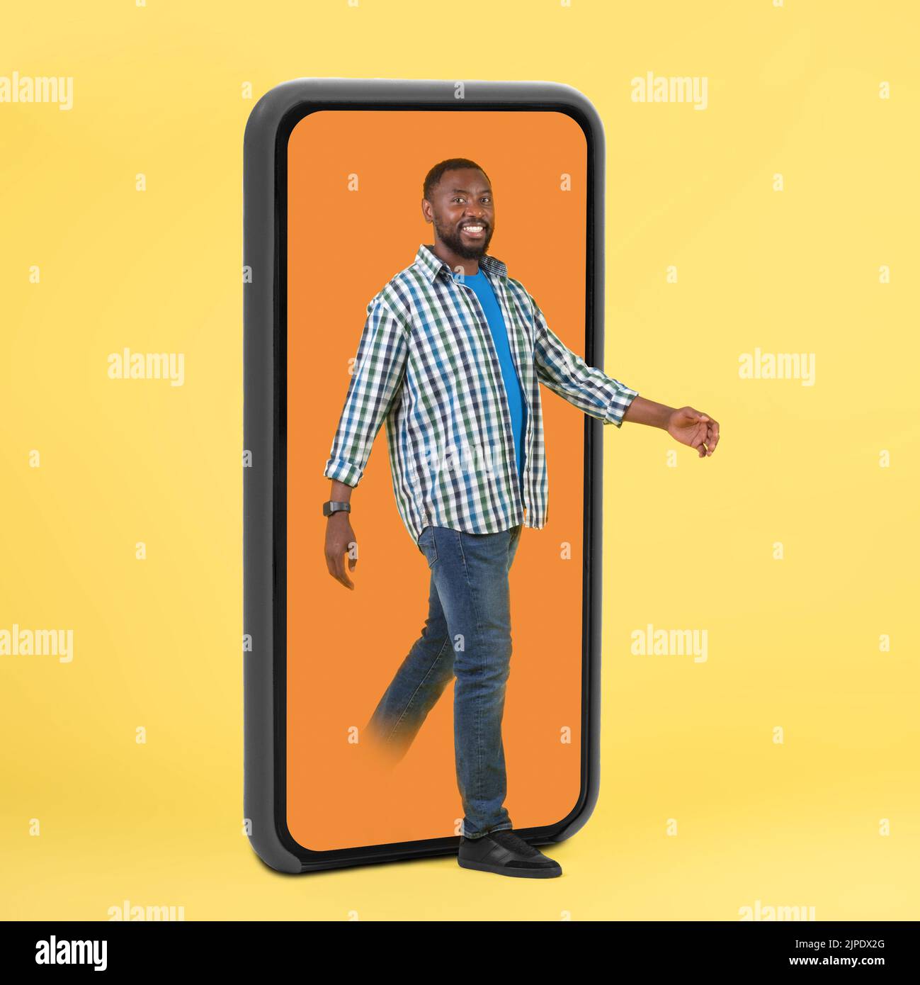 Stepping out concept hi-res stock photography and images - Alamy