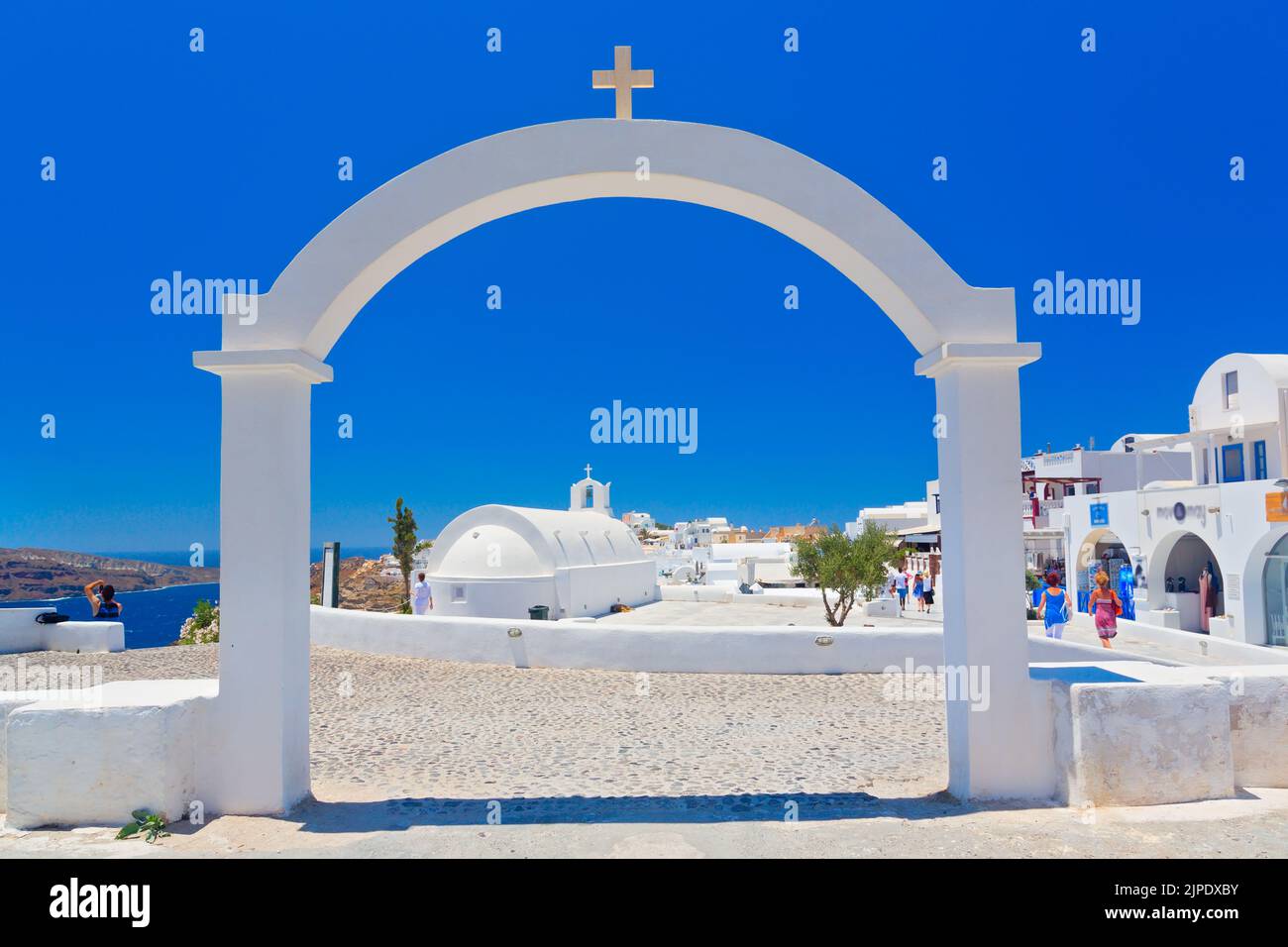 Greece cyclades island santorin hi-res stock photography and images - Alamy