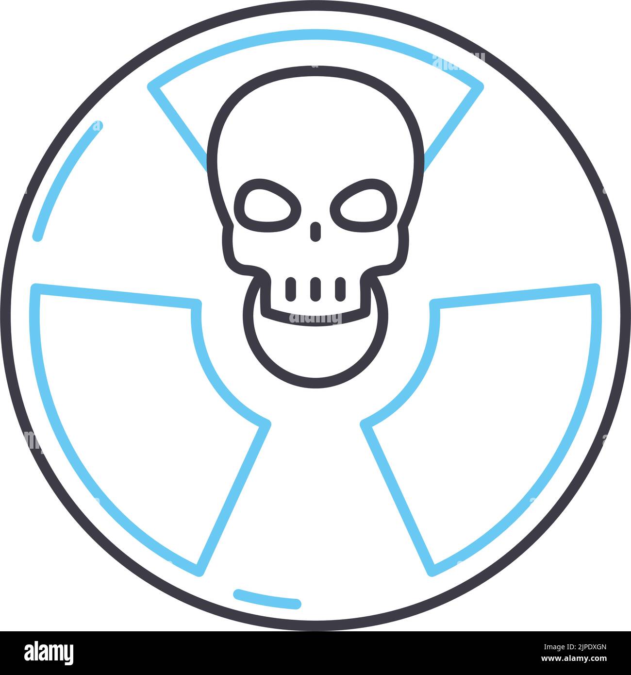 patriot line icon, outline symbol, vector illustration, concept sign ...