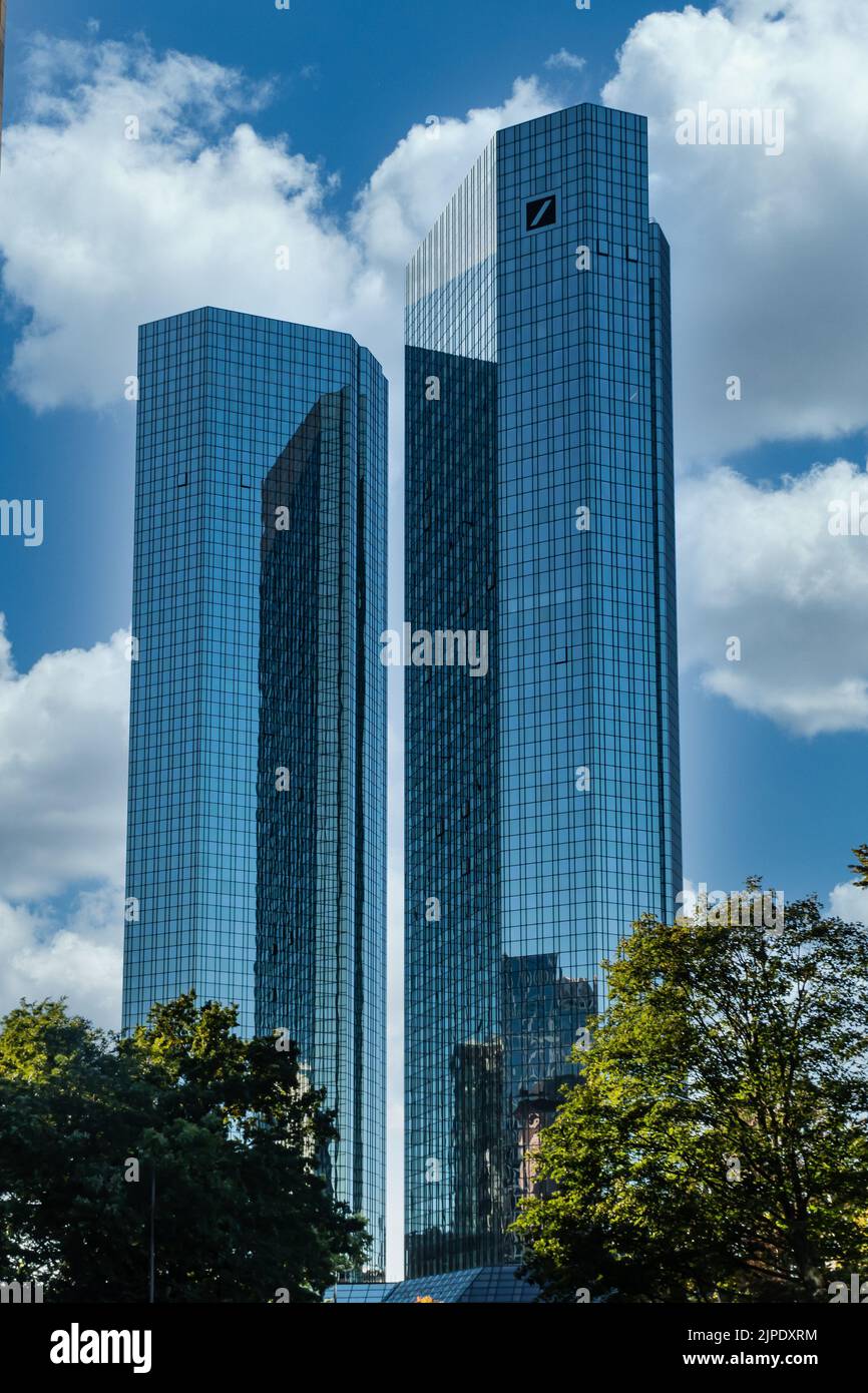 office building, deutsche bank, office buildings, service building ...