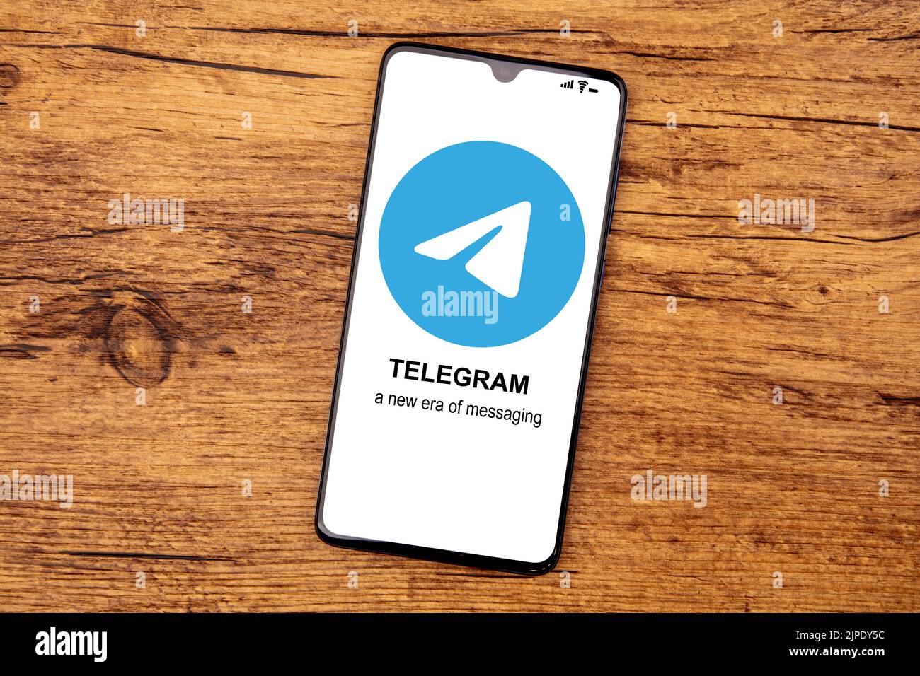 Telegram messages hi-res stock photography and images - Alamy
