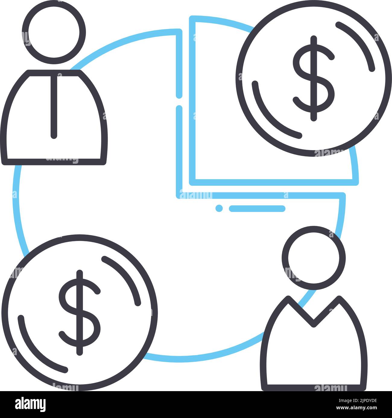 Asset sharing Stock Vector Images - Alamy