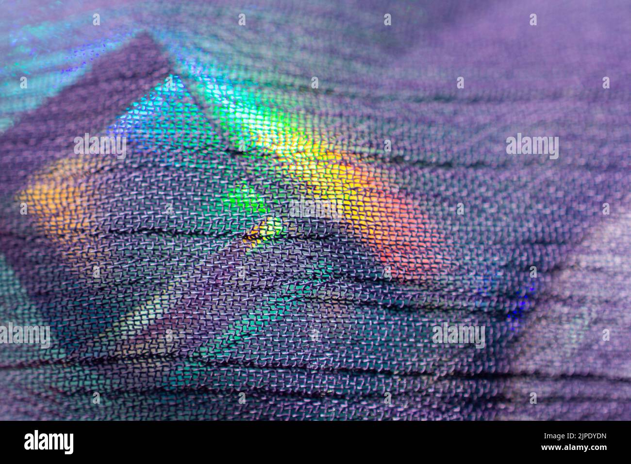 Luminous prism cubes refract light in different colors Stock Photo - Alamy