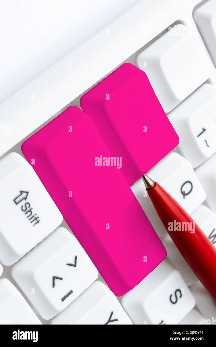 Computer Keyboard And Symbol.Information Medium For Communication ...