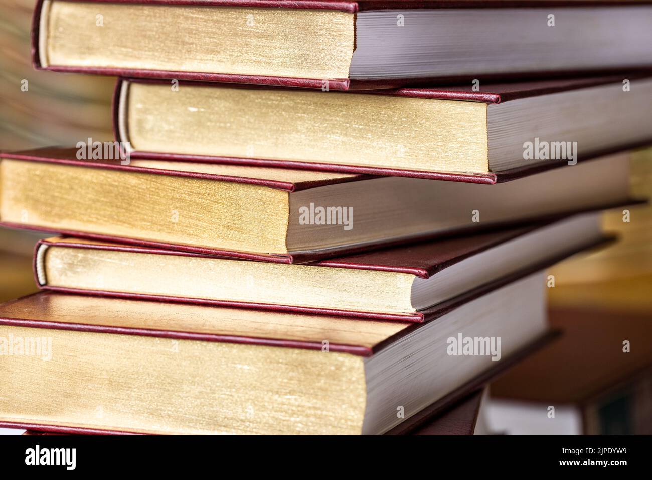 Pile of Books, Elegant Manuscripts, Science and Classical Literature ...