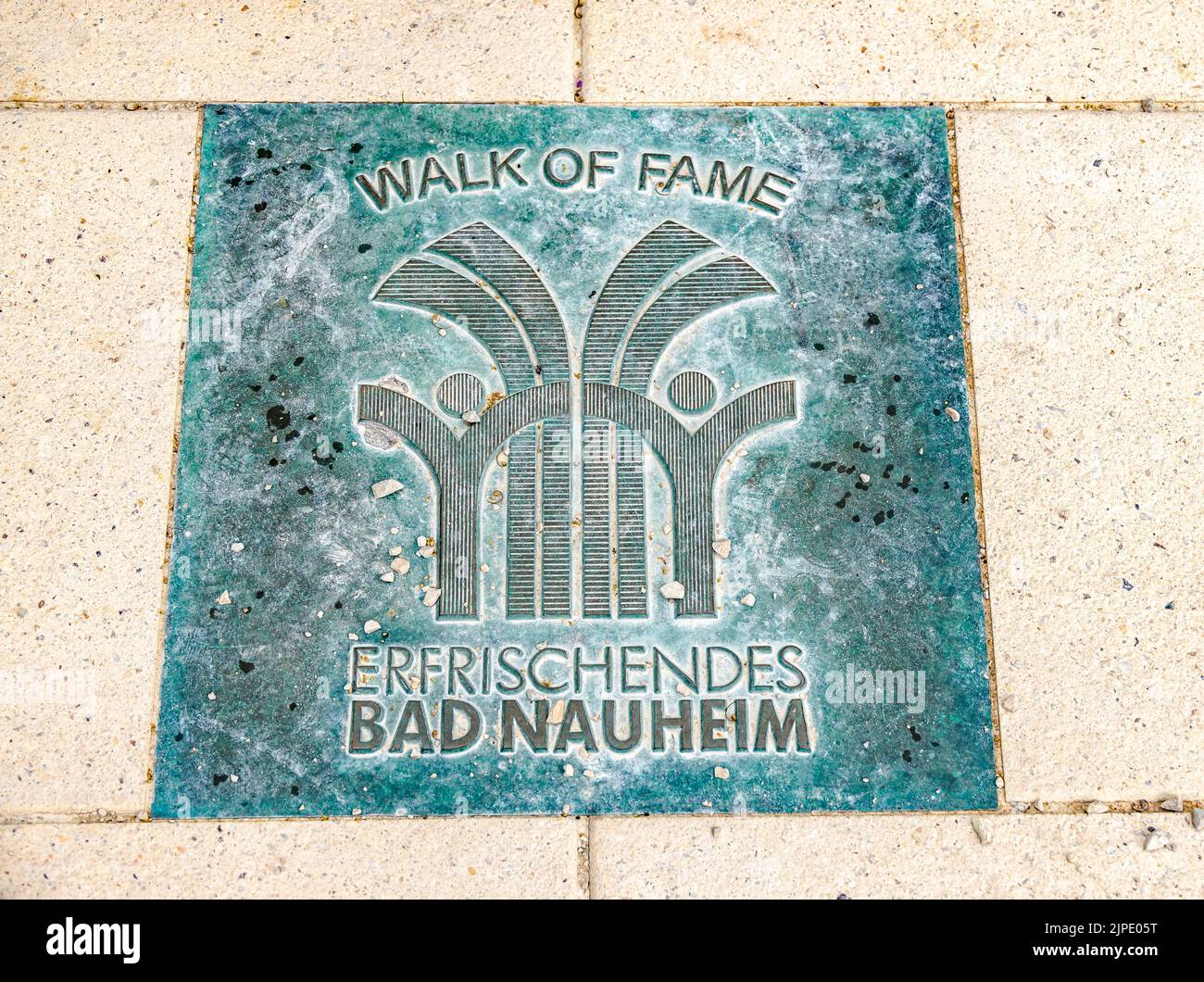 bad nauheim, walk of fame Stock Photo - Alamy
