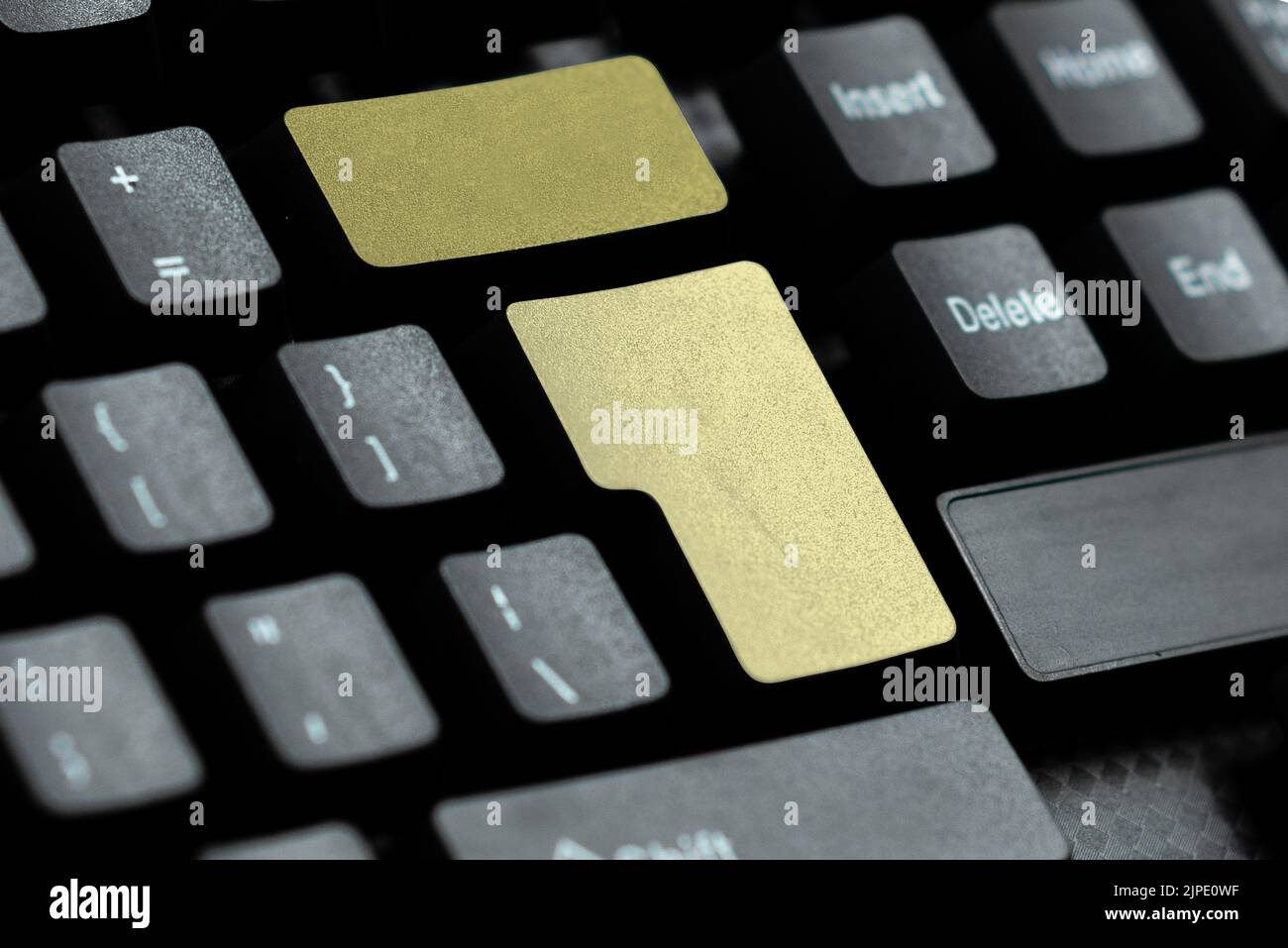 Computer Keyboard And Symbol.Information Medium For Communication ...