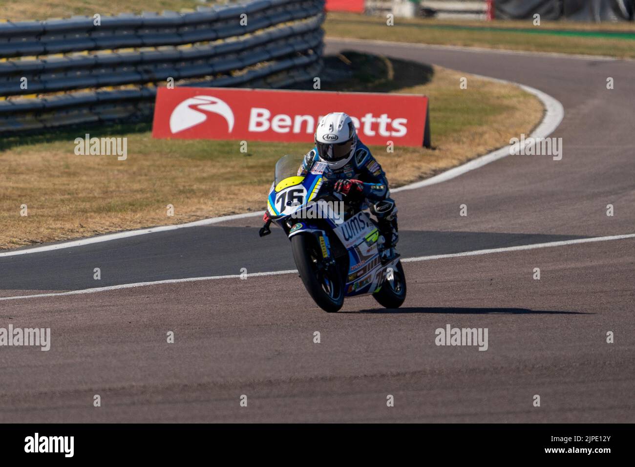 Charlie Huntingford Honda British Talent Cup Thruxton 2022 Stock Photo ...