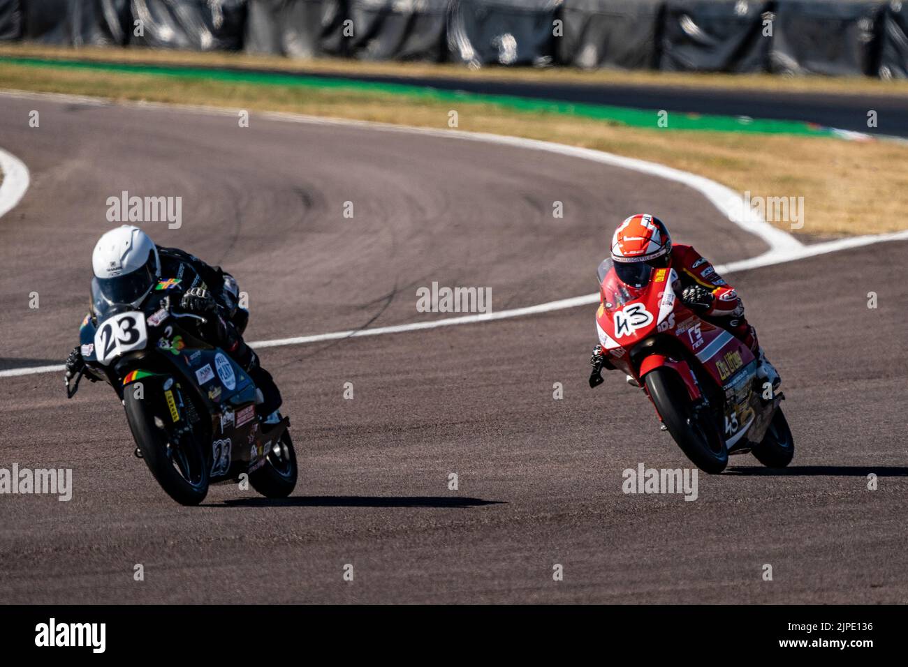 Rhys Stephenson And Ryan Hitchcock Honda British Talent Cup Thruxton ...