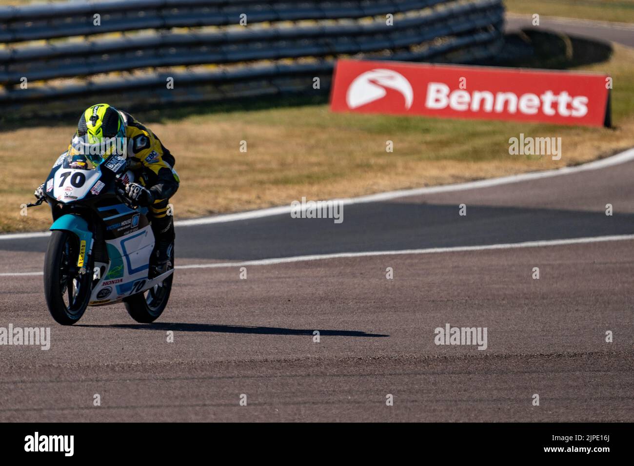 Olly Horner 70 Thruxton Honda British Talent Cup Stock Photo - Alamy