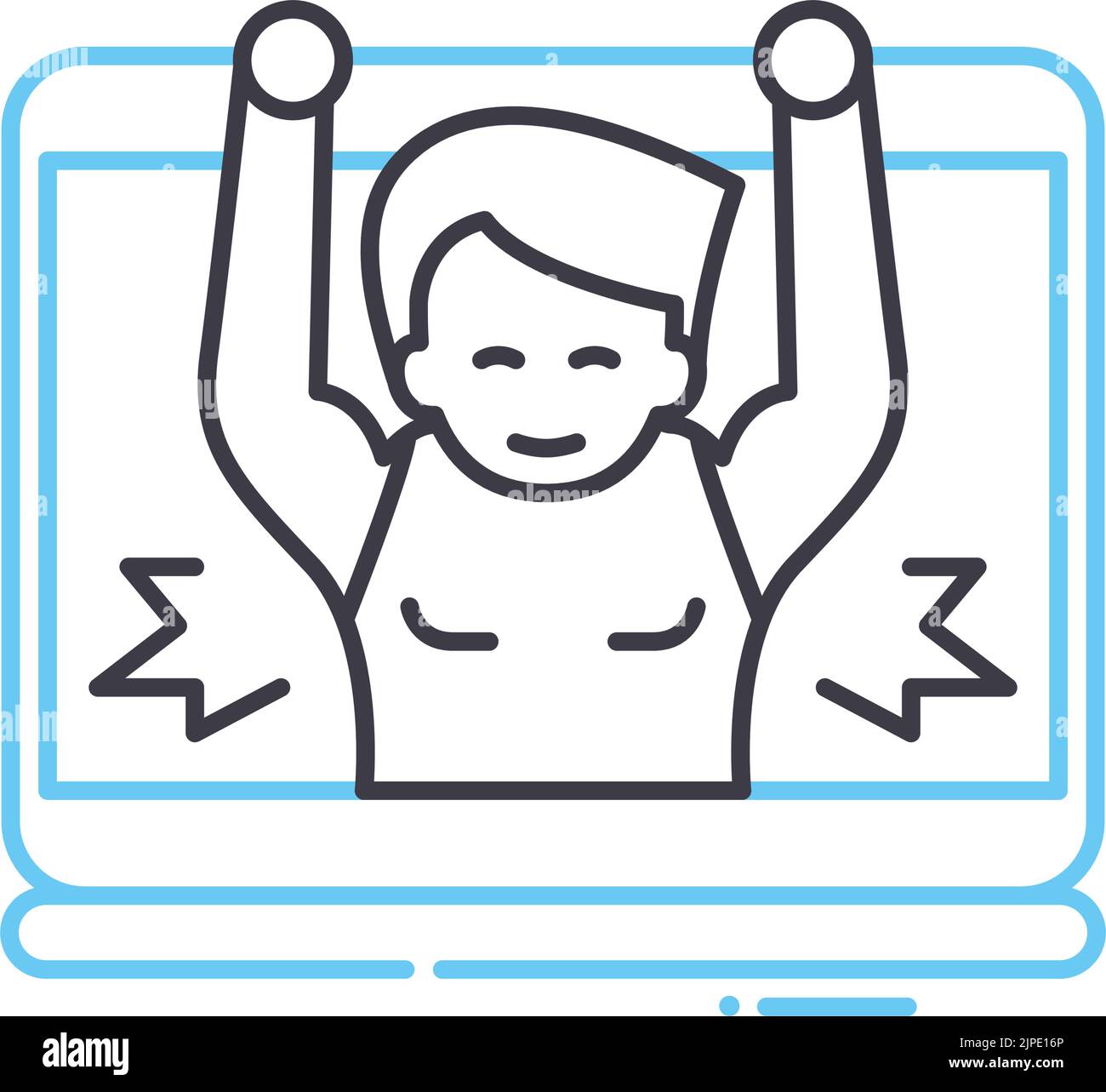 Online trainer Stock Vector Images - Alamy