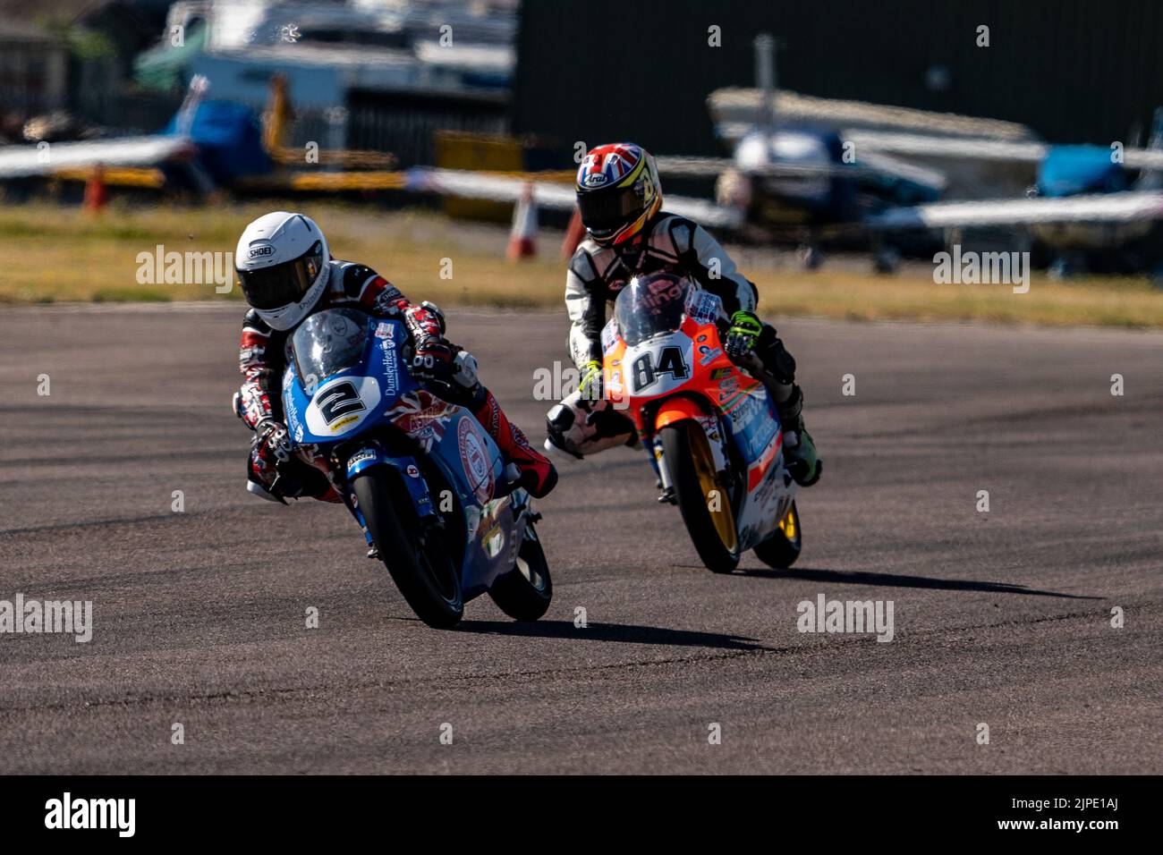Josh Bannister 2 And Matthew Ruisbroek 84 Thruxton Honda British Talent ...