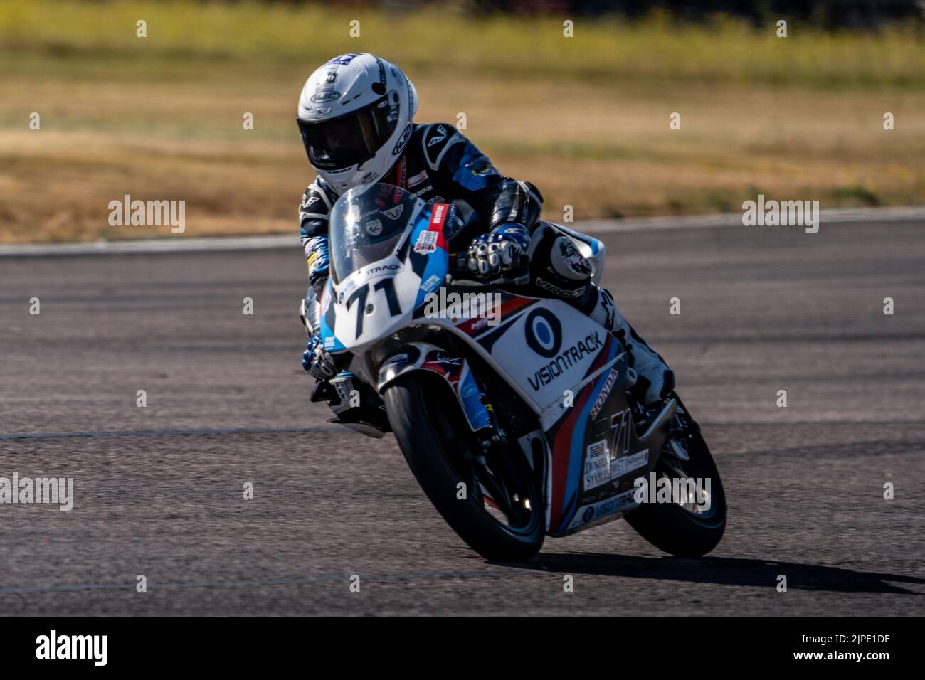 Daniel Goodman 71 Thruxton Honda British Talent Cup Stock Photo - Alamy
