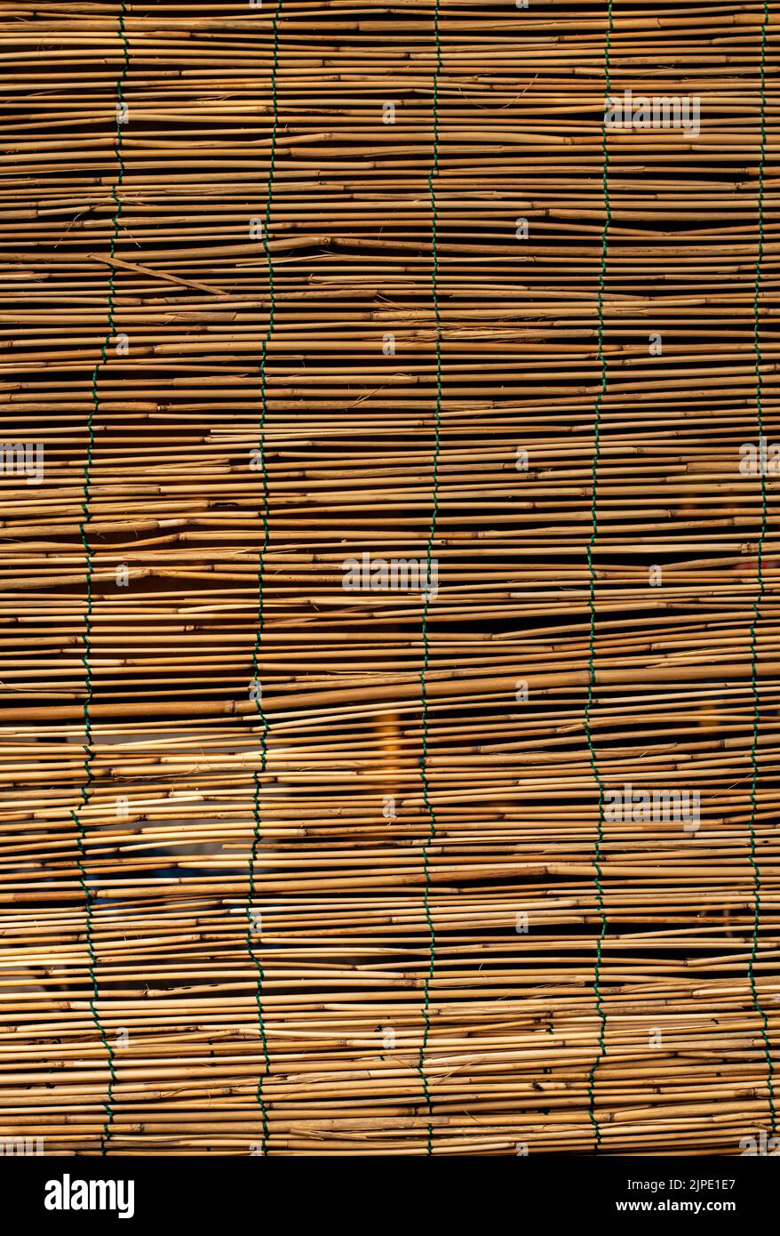 Bamboo blind asia style Stock Photo - Alamy