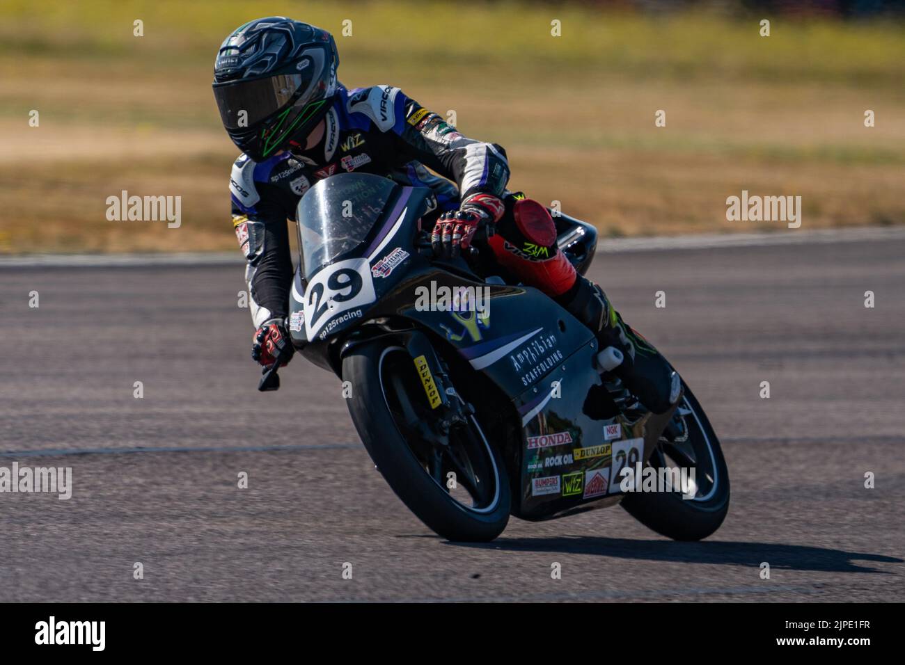 Lucas Brown 29 Thruxton Honda British Talent Cup Stock Photo - Alamy