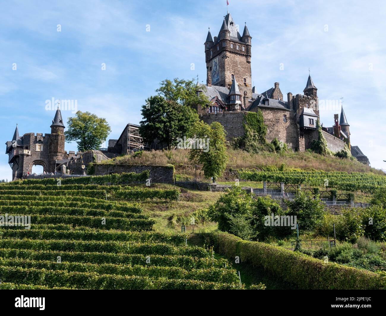 reichsburg castle, reichsburg castles Stock Photo - Alamy