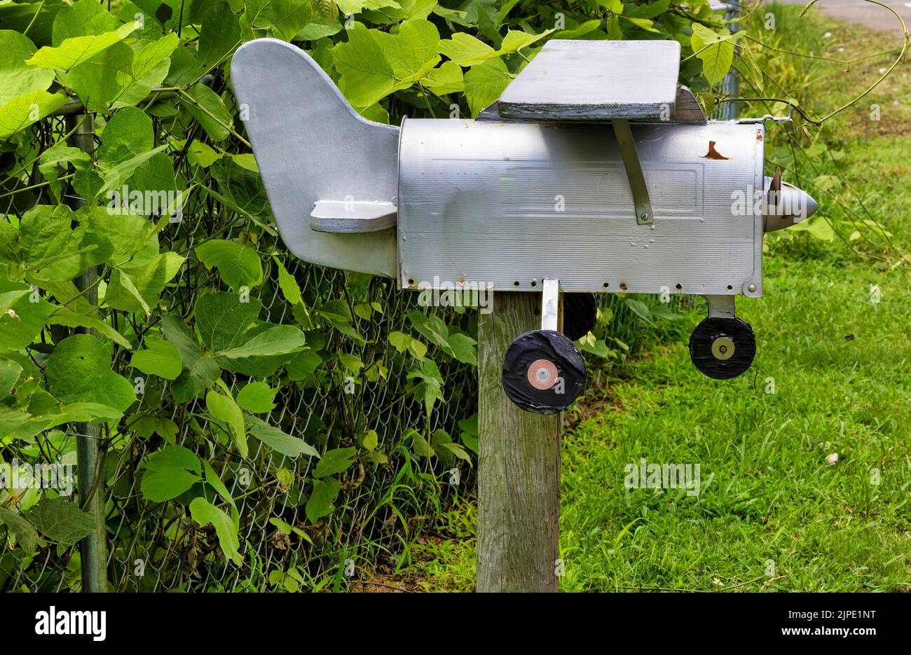 Knoxville, Tennessee, USA - Auguts 6, 2022: Close up of airplane ...