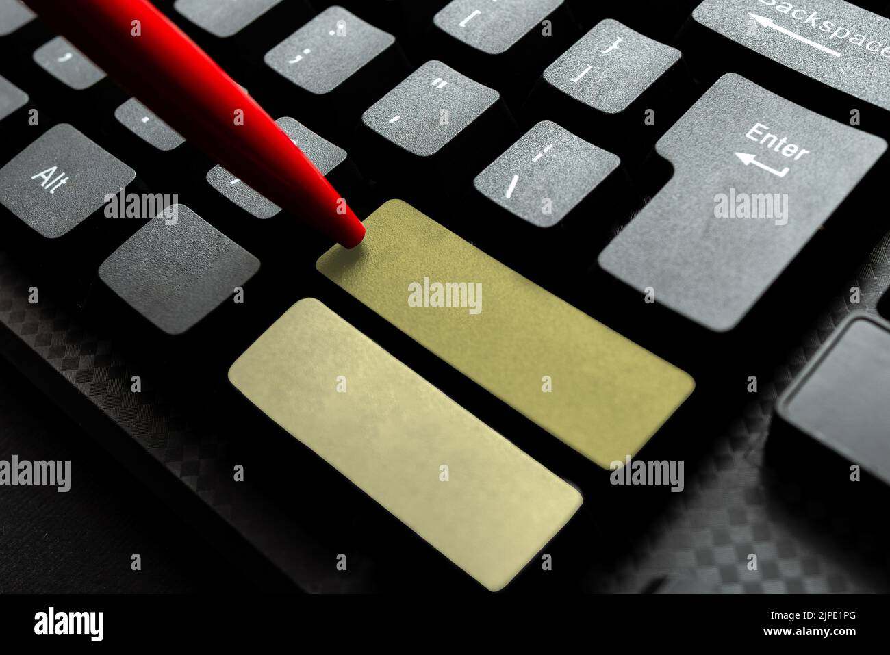 Computer Keyboard And Symbol.Information Medium For Communication ...