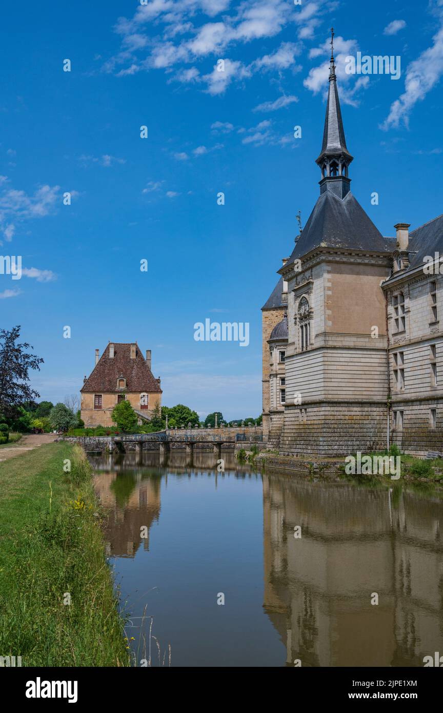 Built iin 1567, the Château de Sully is no museum chateau, but still ...