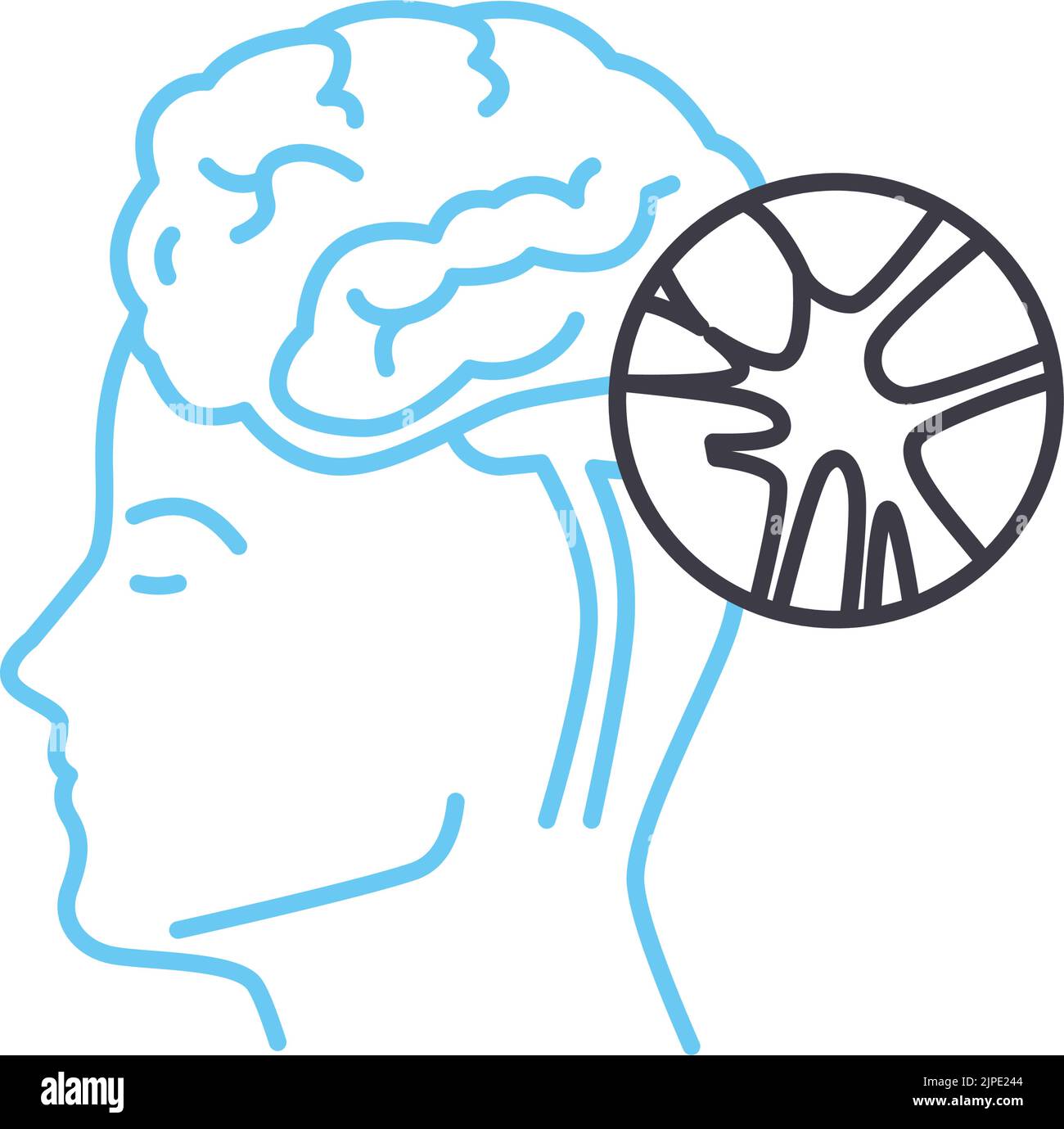 Neuroscience symbol hi-res stock photography and images - Alamy