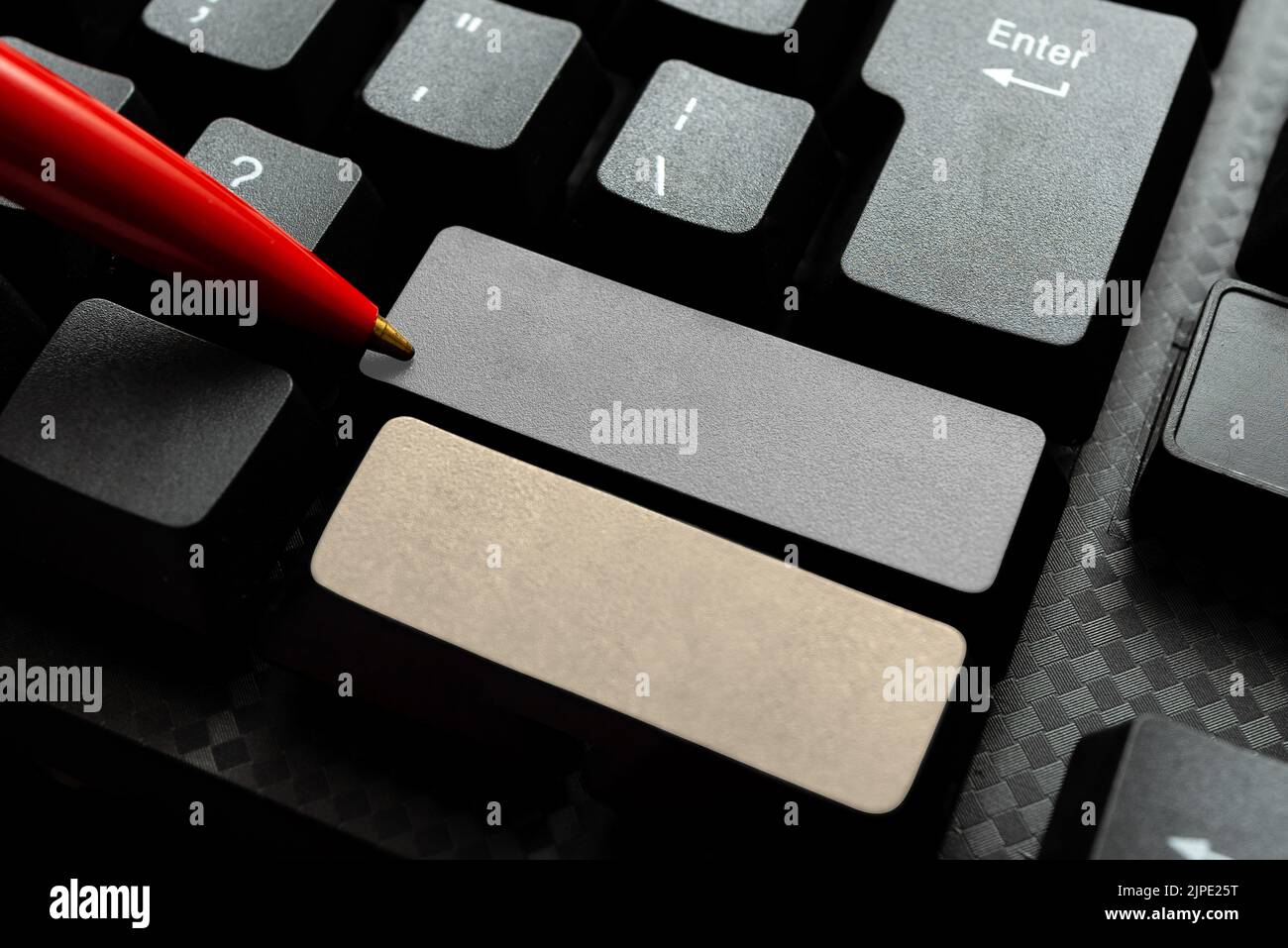 Computer Keyboard And Symbol.Information Medium For Communication ...