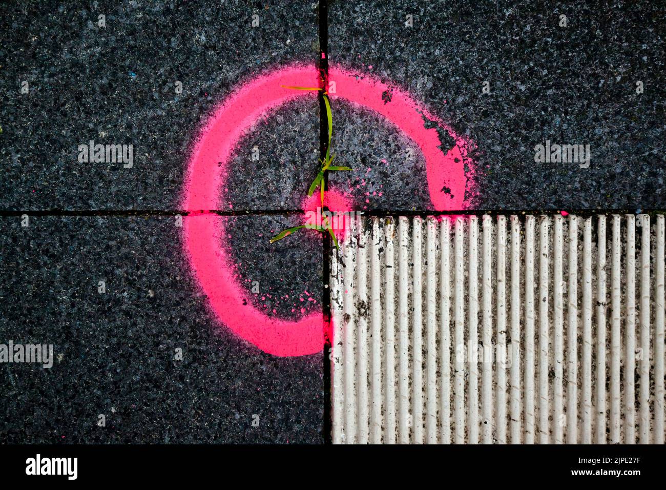 marker, measure point, markers, measure points Stock Photo - Alamy