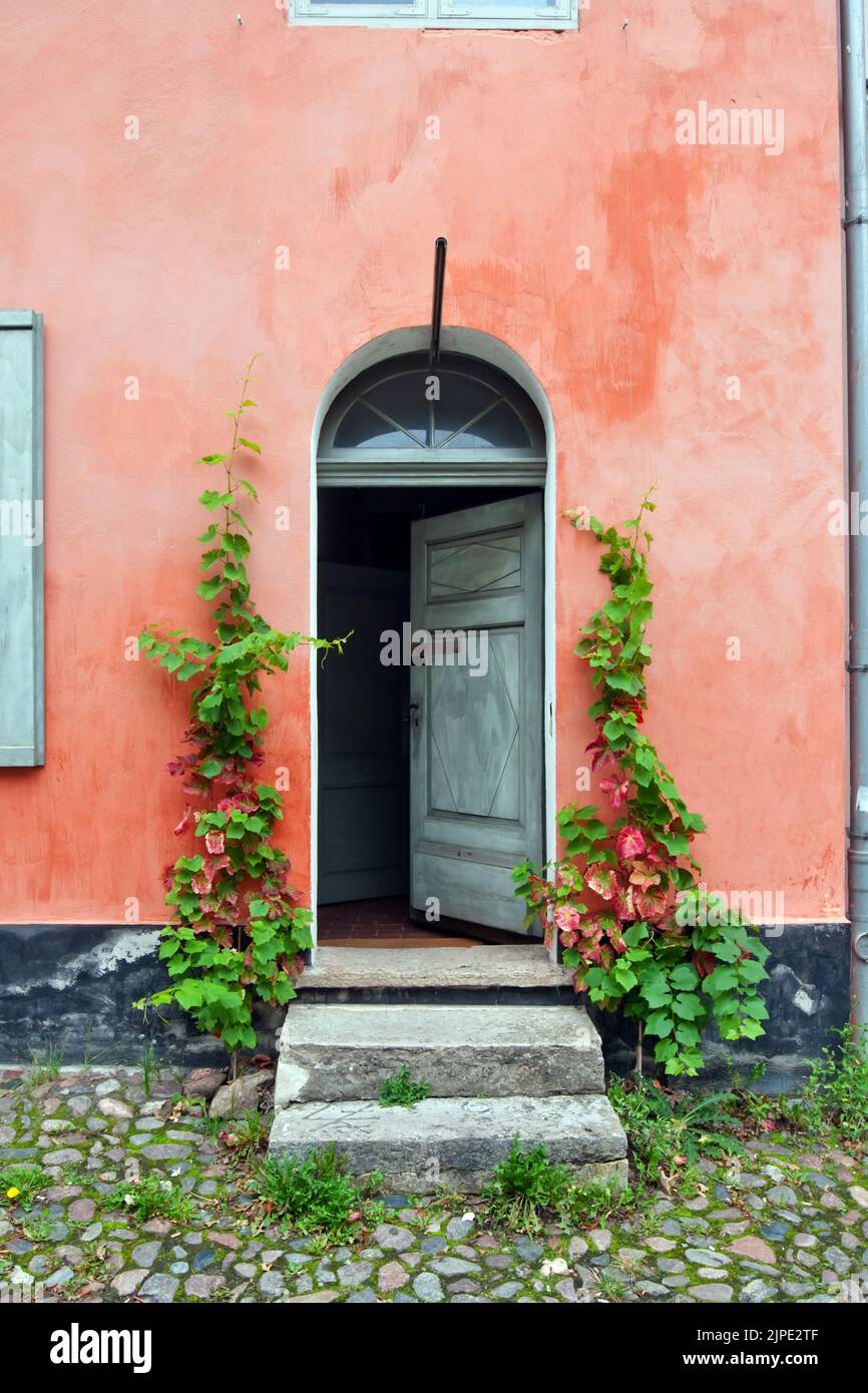 Open Door Opens Doors Stock Photo Alamy