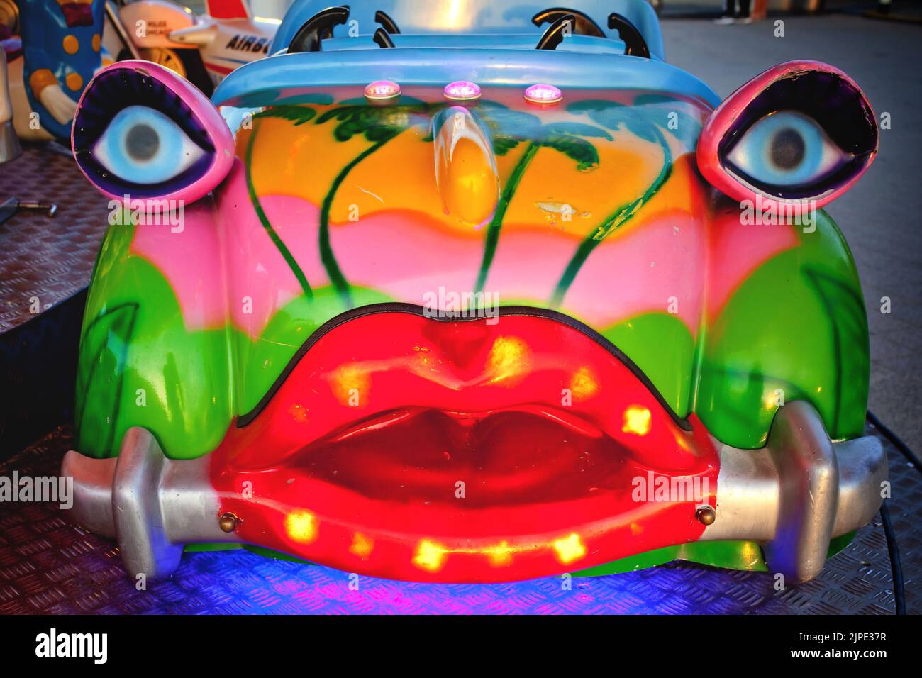 ride, bumper cars, rides, bumper car Stock Photo - Alamy
