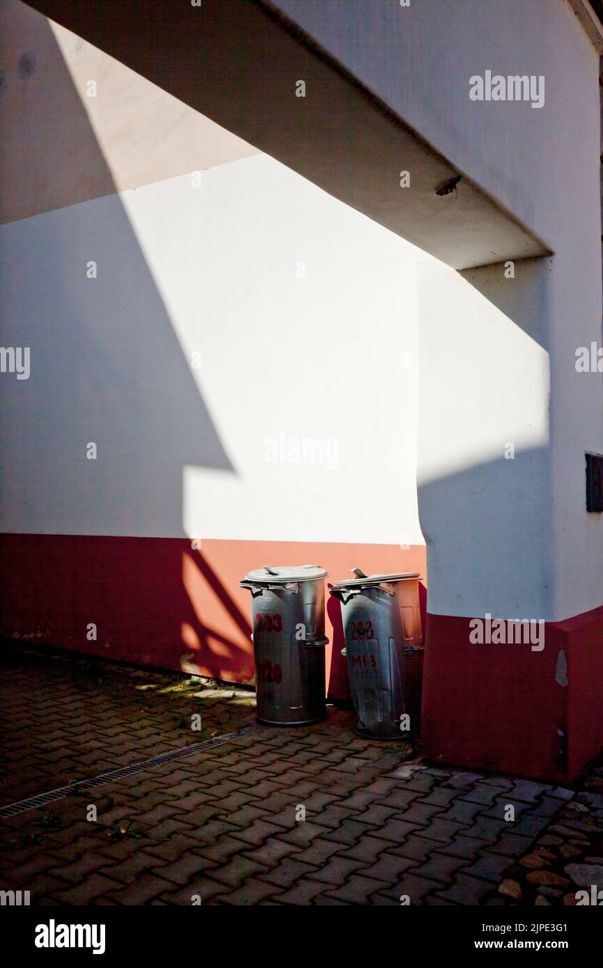 trash, light & shadow, trashs, light & shadows, light and shadow Stock ...