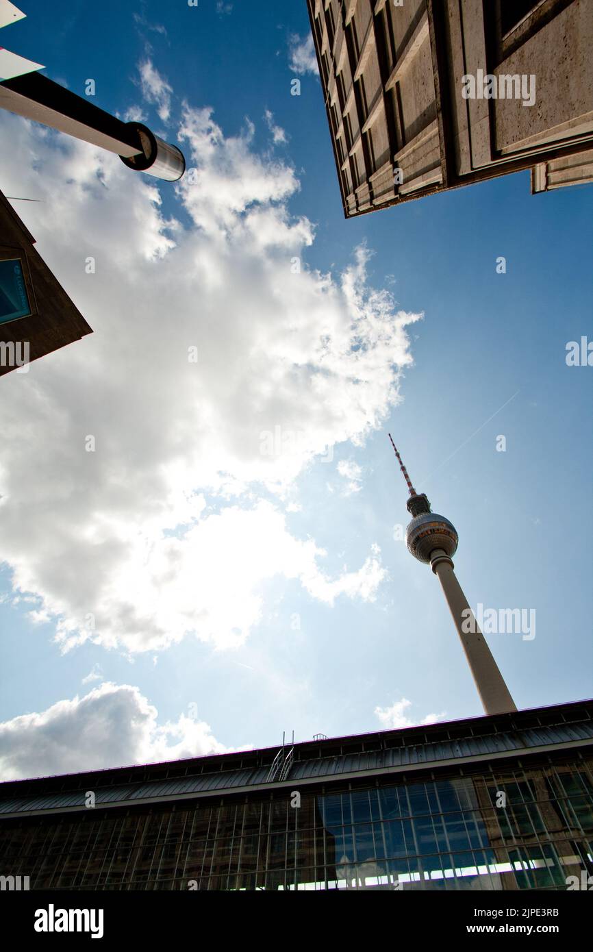 berlin, television tower, television towers Stock Photo - Alamy