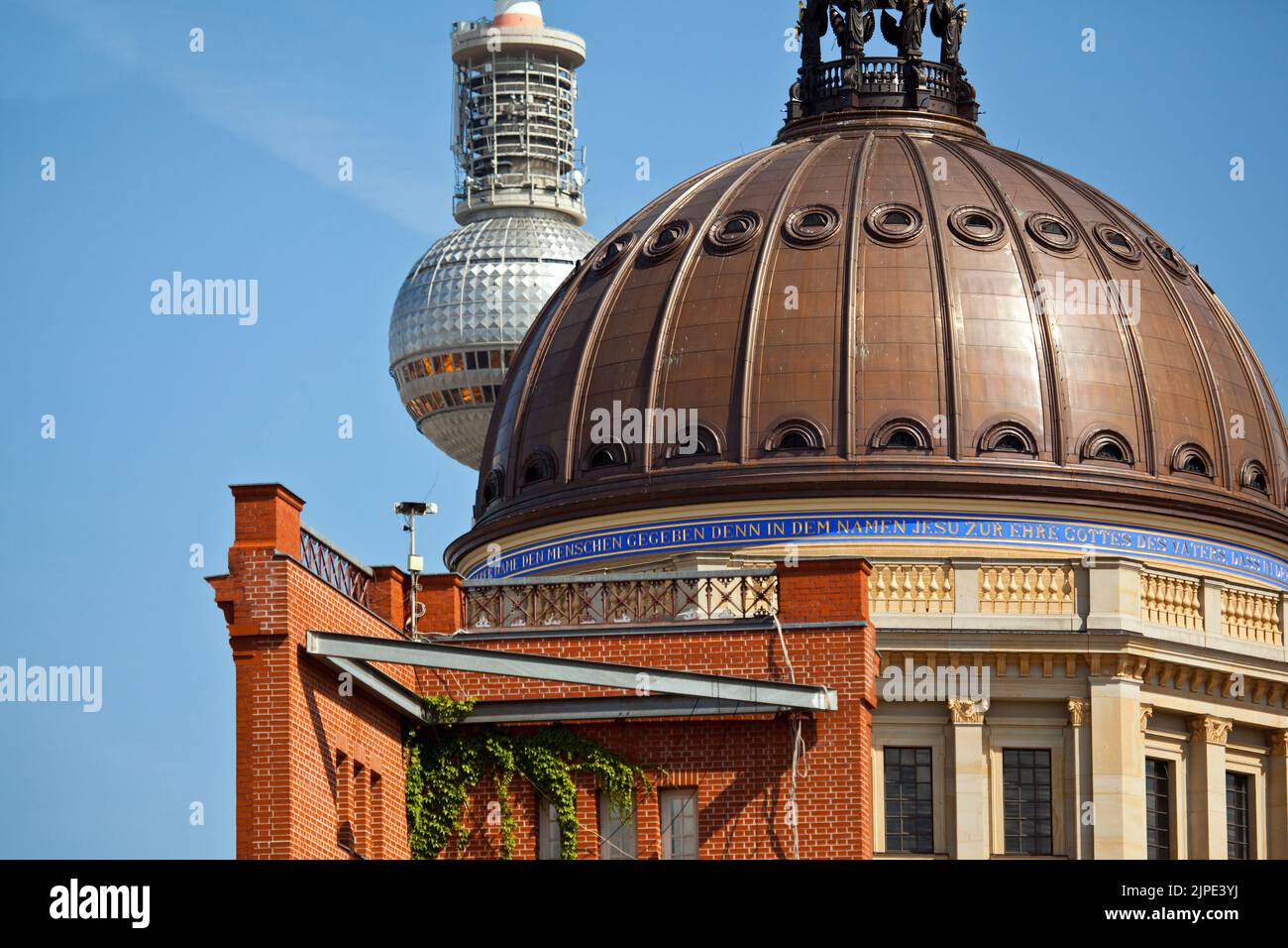 berlin, television tower, humboldt forum, television towers Stock Photo ...