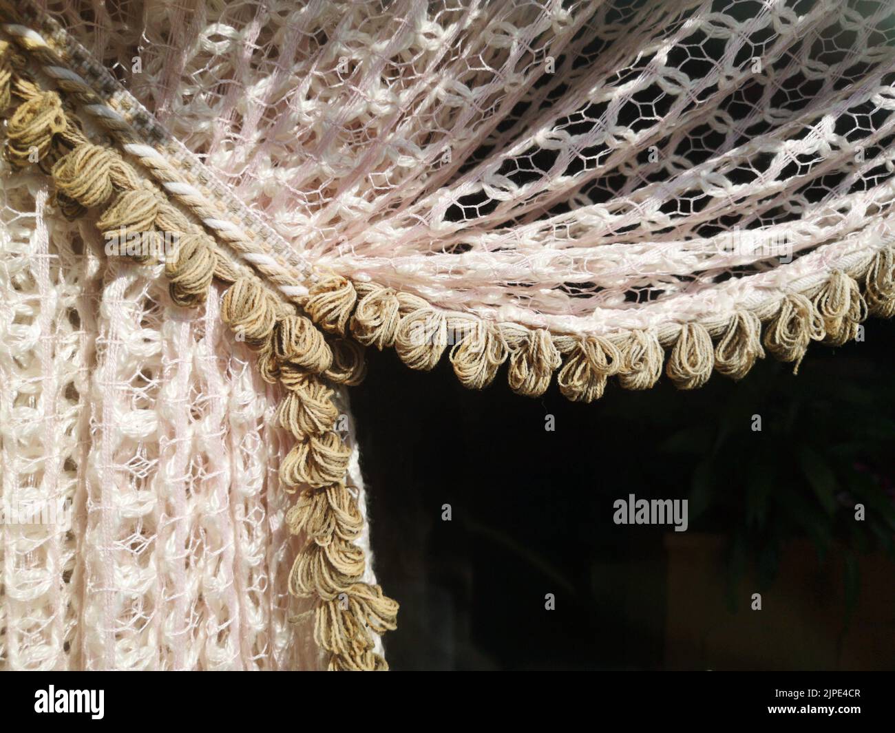 Fringed curtain hi-res stock photography and images - Alamy