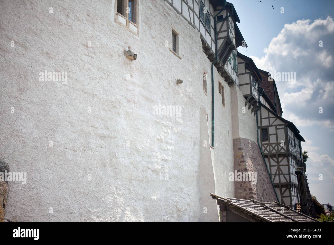 wartburg, castle wall, wartburgs, castle walls Stock Photo - Alamy