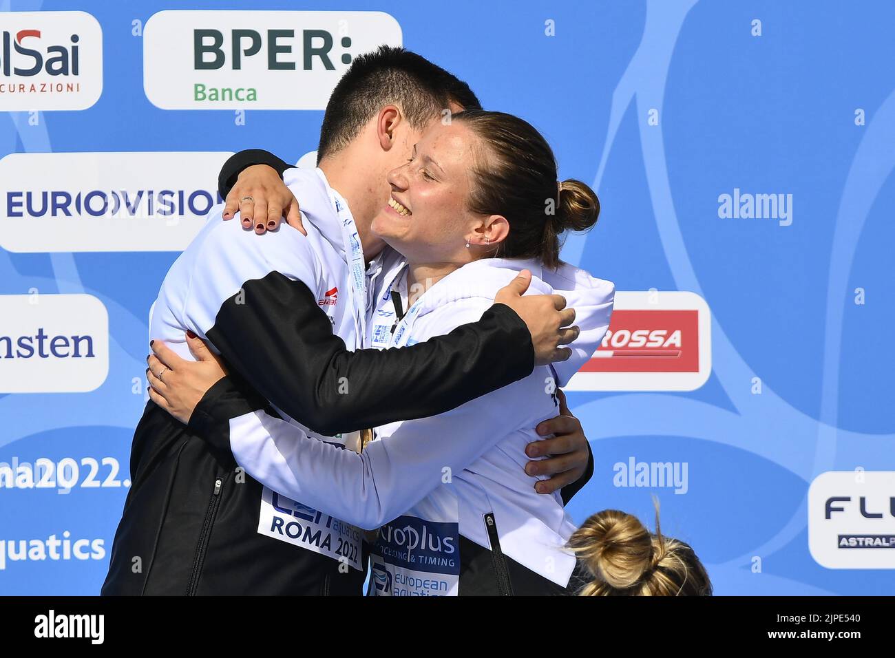 Rome, Italy. 17th Aug, 2022. MASSENBERG Lou and PUNZEL Tina (GER ...