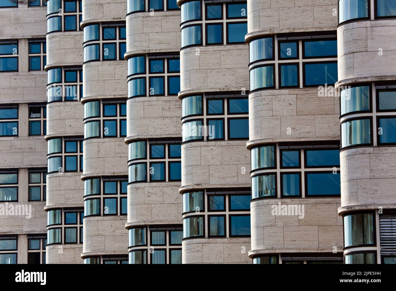 office building, wave pattern, shell house, office buildings, service ...
