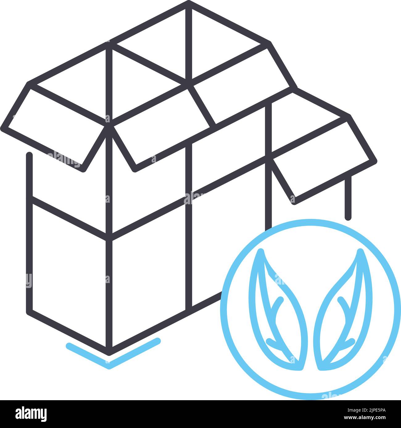 natural product line icon, outline symbol, vector illustration, concept ...