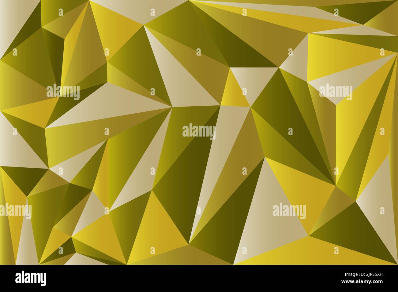 Abstract polygonal geometric background with triangles in different ...