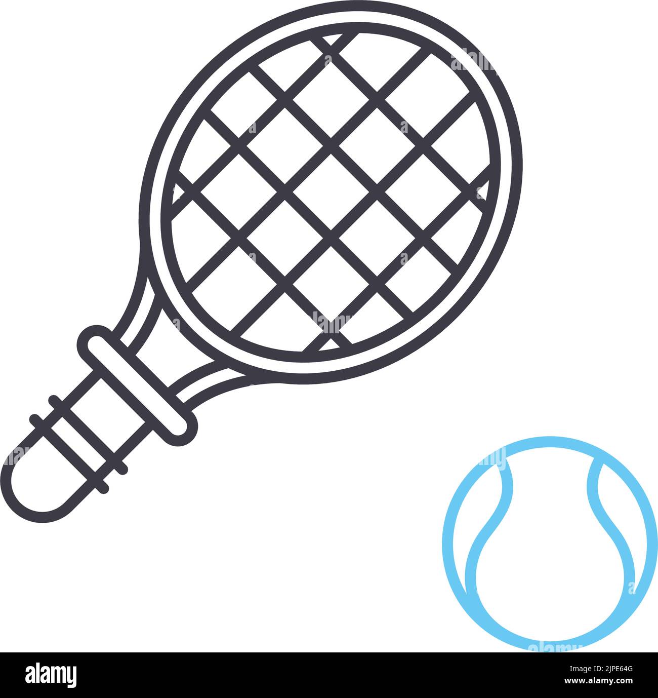 Tennis Racket Drawing at Kimberly Clifton blog