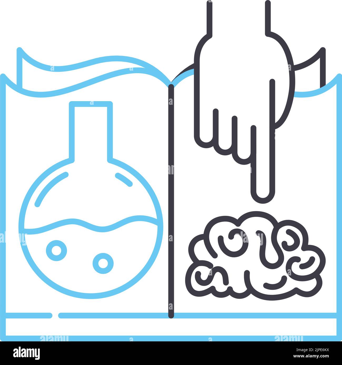 science line icon, outline symbol, vector illustration, concept sign ...