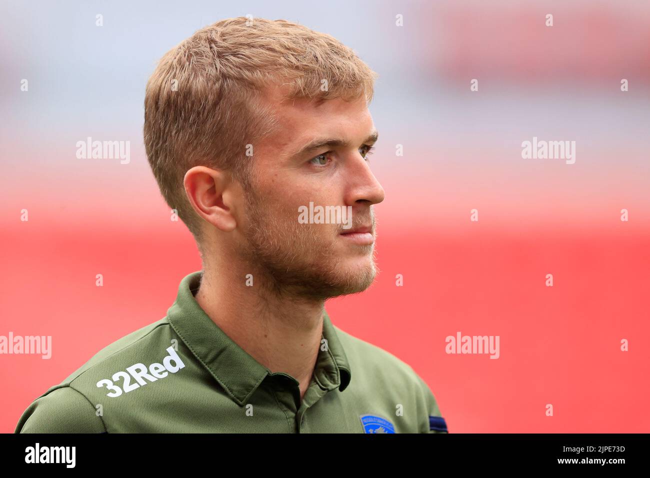 Riley McGree #8 of Middlesbrough during the pitch walkabout Stock Photo ...