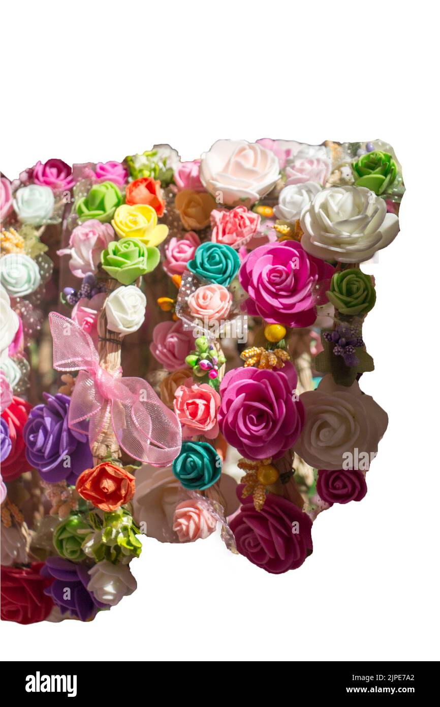 Fake Flowers from paper and fabric. Decor for weddings and funerals ...