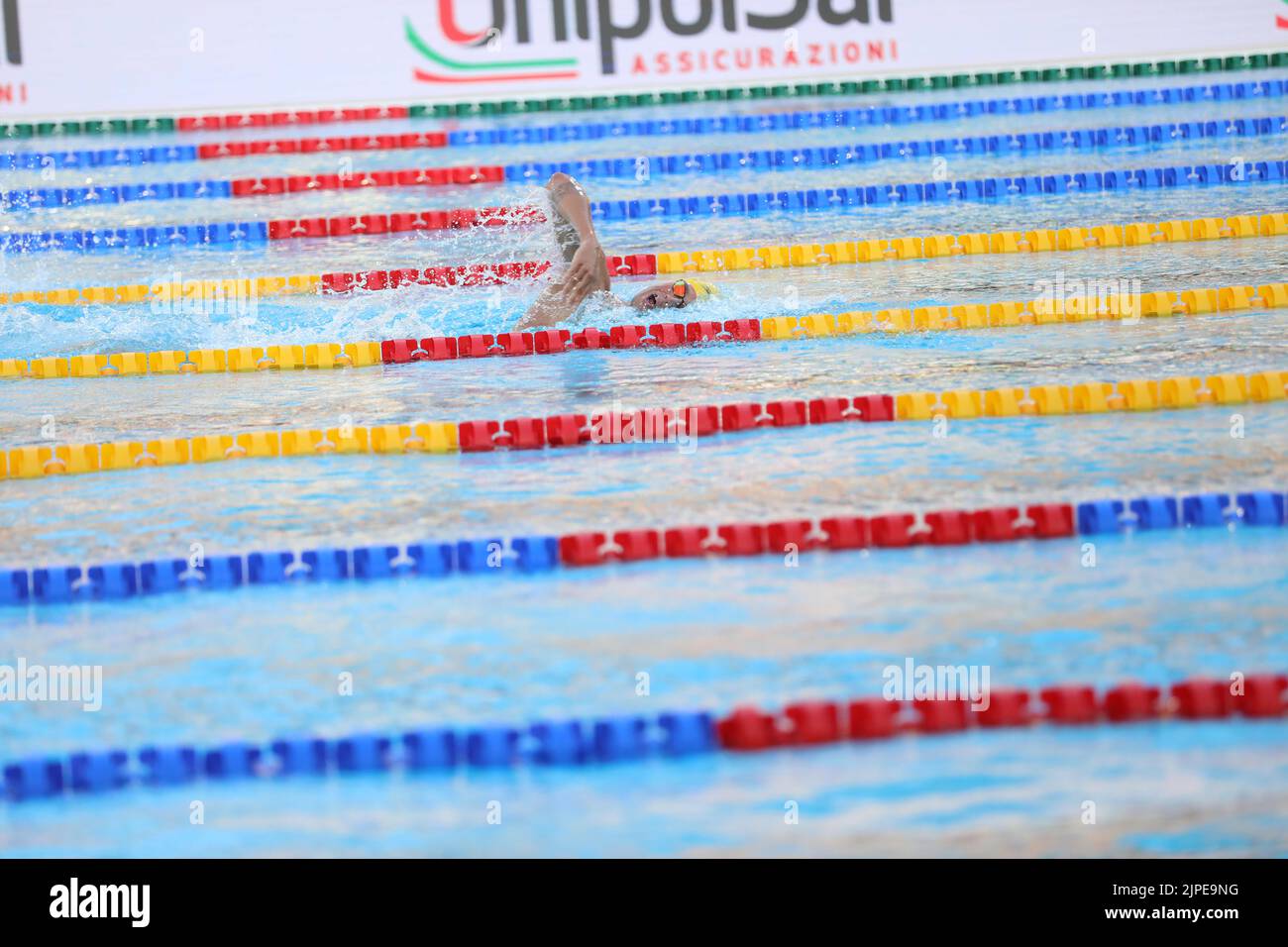 Rome, Lazio, Italy. 16th Aug, 2022. At Foro Italico of Rome, sixth day ...
