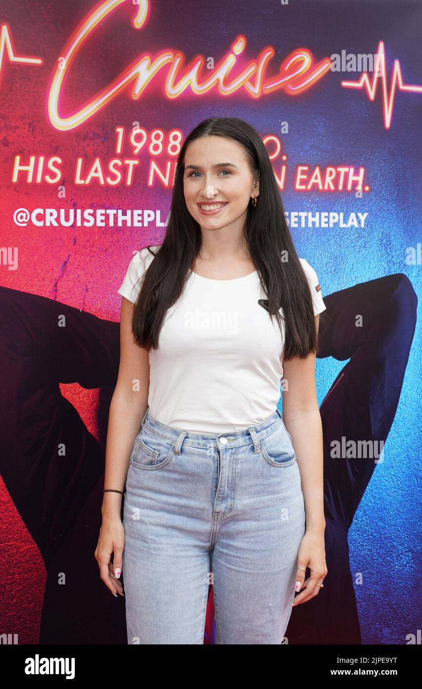 Milly Zero arrives for Cruise playing at the Apollo Theatre, in London ...
