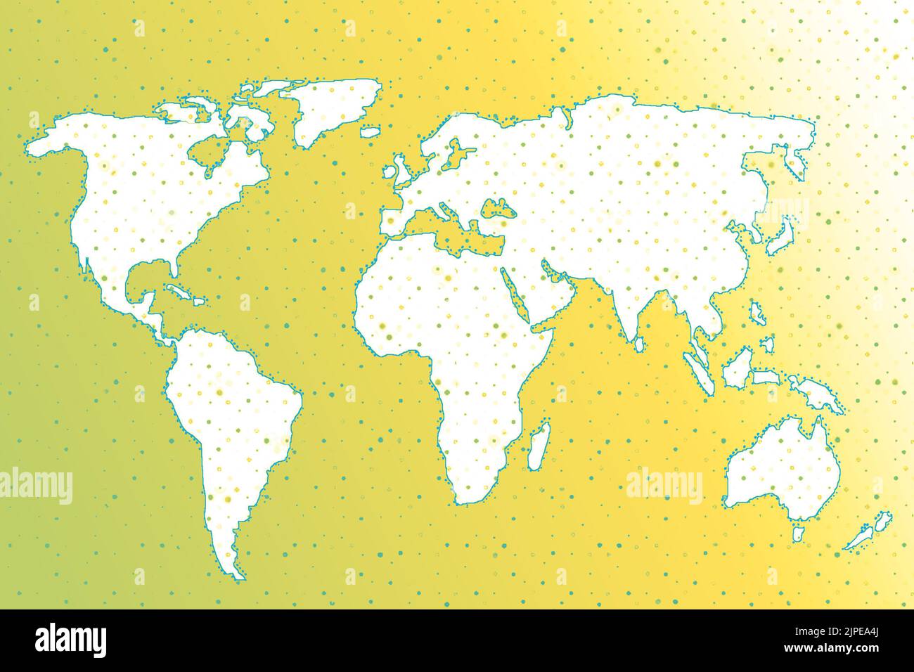 World map design. Earth with continents. Map of europe and america ...