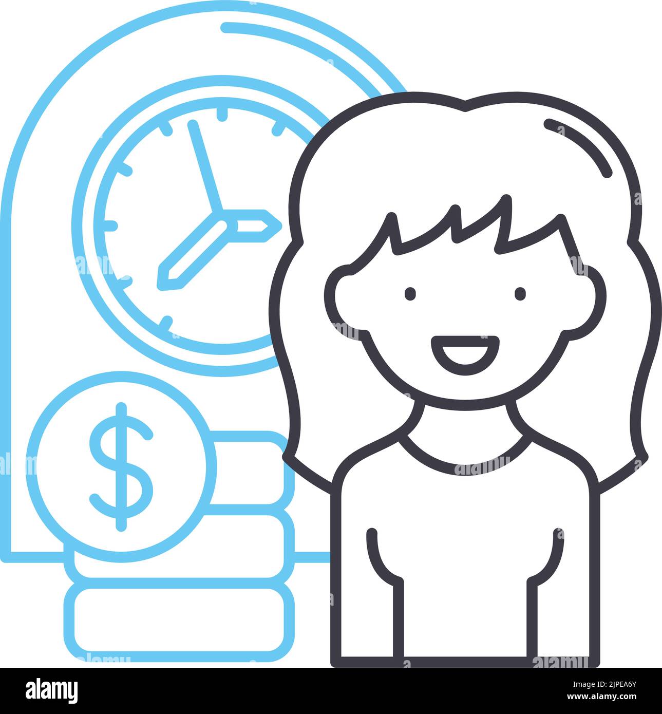 Red boundary line Stock Vector Images - Alamy