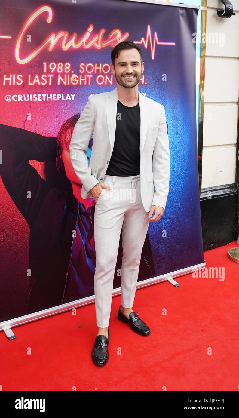 Michael Auger arrives for Cruise playing at the Apollo Theatre, in ...