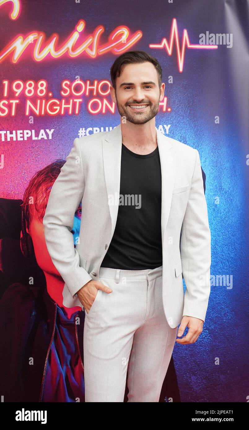 Michael Auger arrives for Cruise playing at the Apollo Theatre, in ...